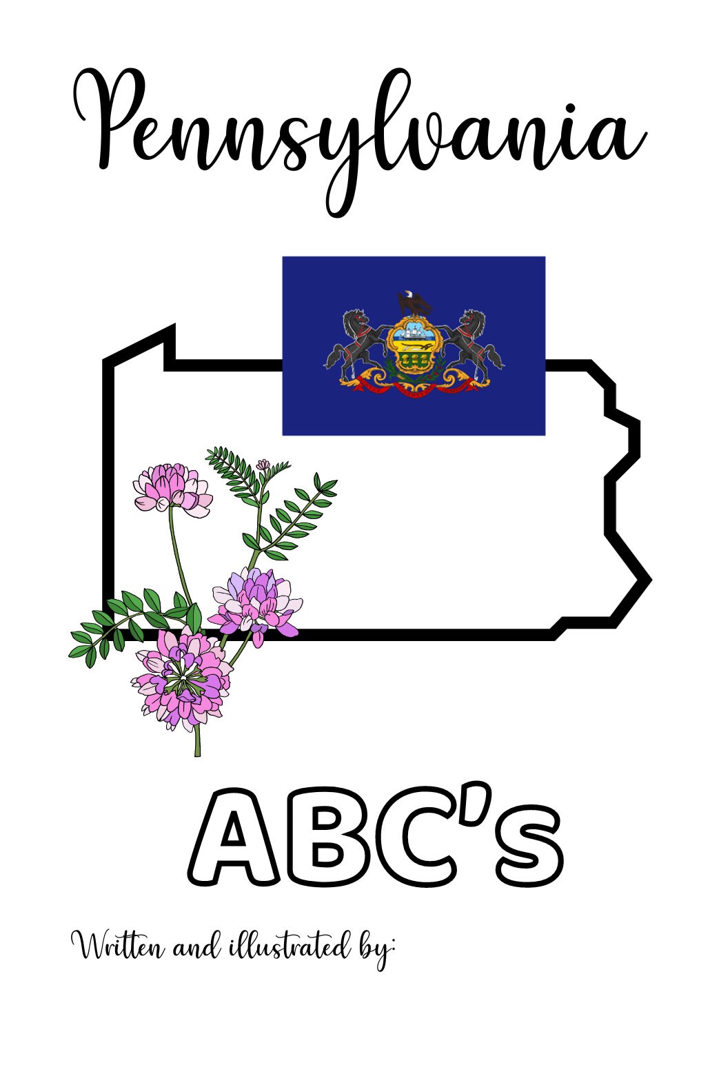 Abc's of the 50 States, Printable Booklet by State, Toddler, Child ...