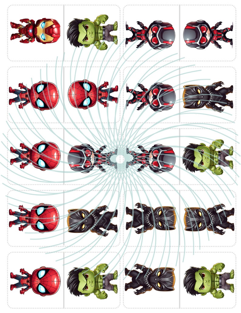 Superhero Dominos for Toddlers and Preschool, Busy Activities, Fun and ...