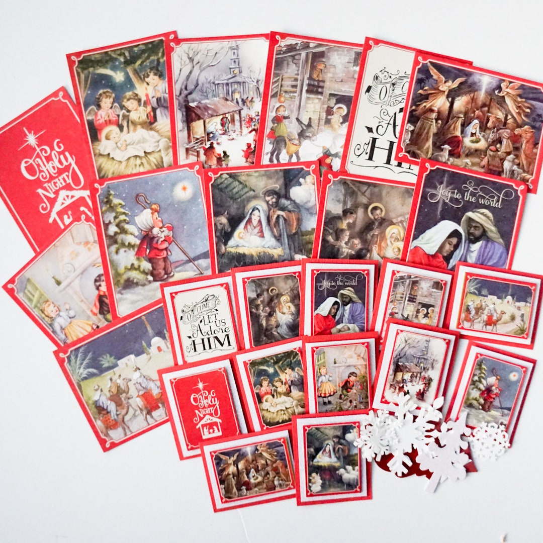 Inspiration Kit Authentique Christmas Greetings - Oh Holy Night - Mixed ...