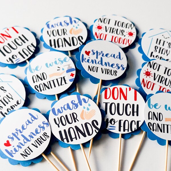 Covid Wedding Cake Topper - Etsy