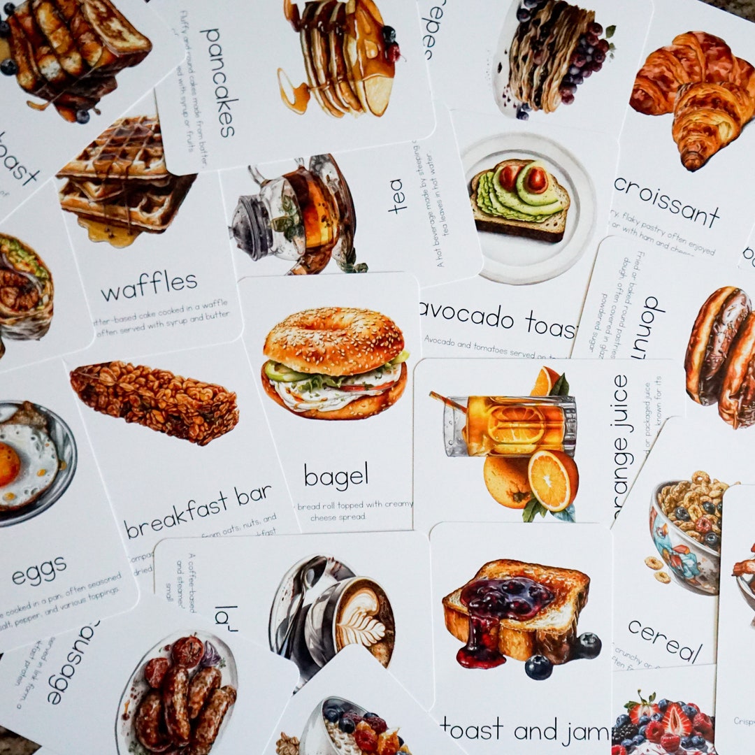Curiosity Cards - Breakfast, Flash Cards for the Curious Mind ...