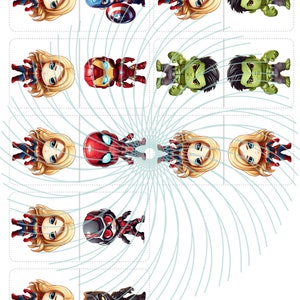 Superhero Dominos for Toddlers and Preschool, Busy Activities, Fun and ...