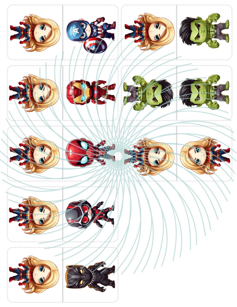 Superhero Dominos for Toddlers and Preschool, Busy Activities, Fun and ...