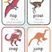 Movement Cards for Toddlers and Preschool Dinosaurs, Busy Activities ...