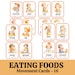 Movement Cards Food Themed for Toddlers and Preschool, Busy Activities ...