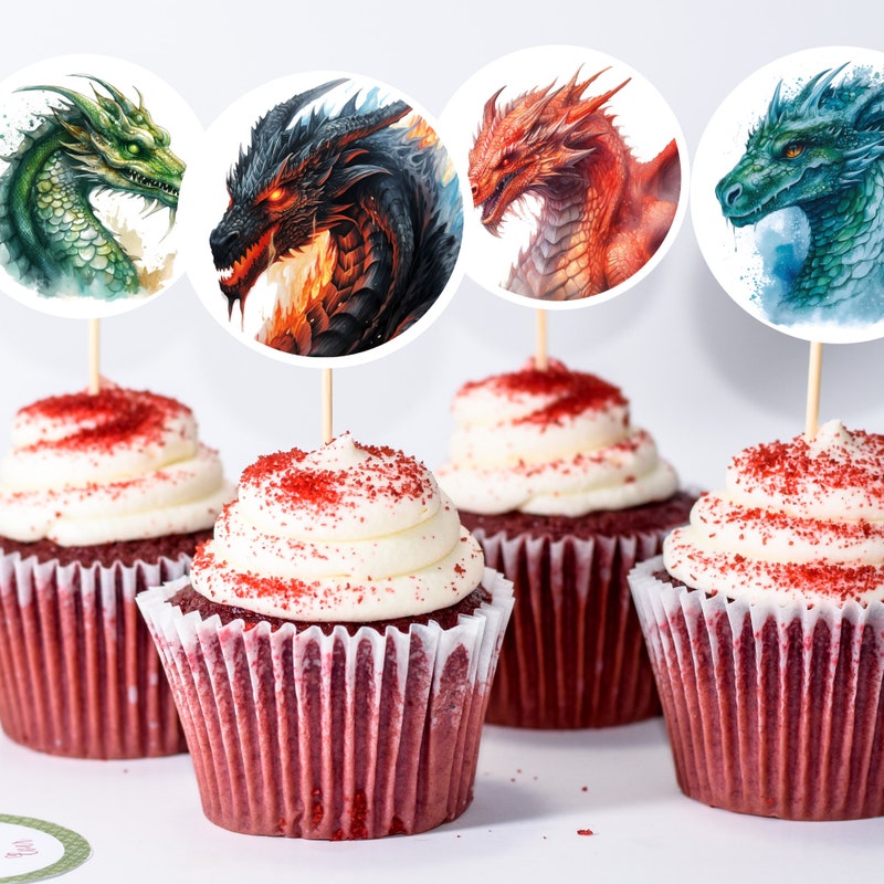 Dragon Cake Topper - Etsy