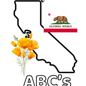 Abc's of the 50 States, Printable Booklet by State, Toddler, Child ...