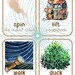 Movement Cards Outdoors and Camping for Toddlers and Preschool, Busy ...