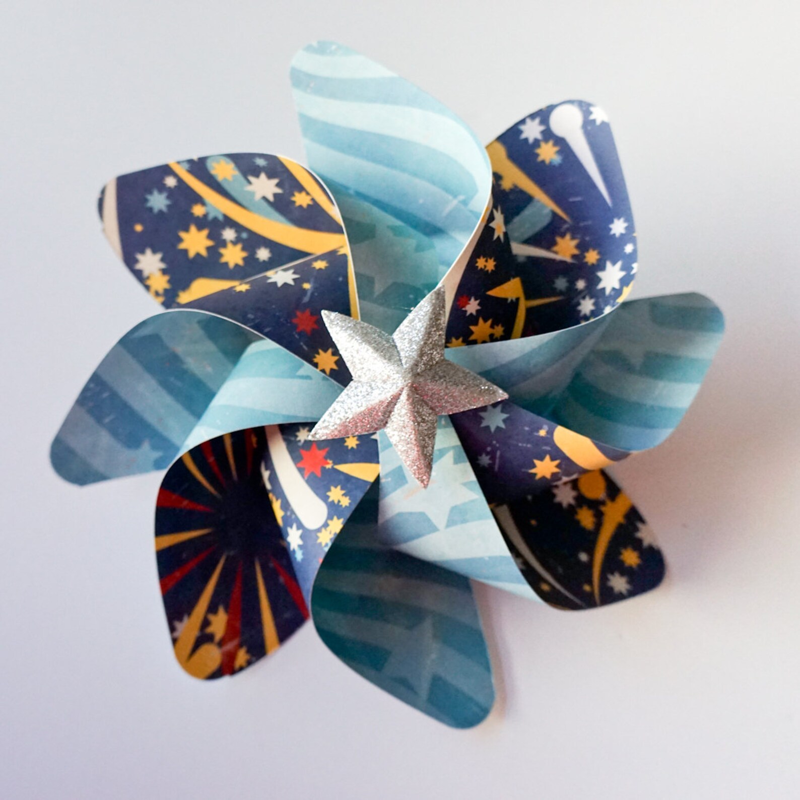 Pinwheels Fireworks Fourth of July 873 Set of 6 Independence - Etsy.de