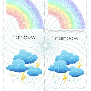3 Part Cards - Weather and Seasons - Flash Cards, Montessori Flashcards ...