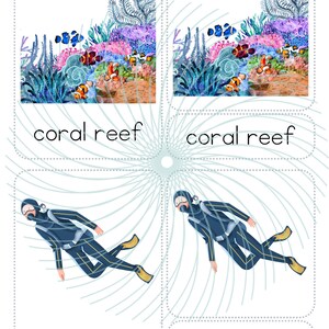 3 Part Cards - Ocean - Flash Cards, Sea, Montessori Flashcards ...