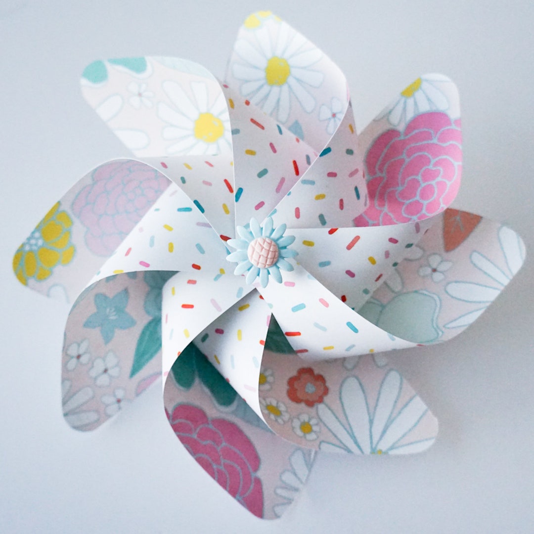 Pinwheels in Pastel 611 Beautiful Double Spinners Fruit - Etsy