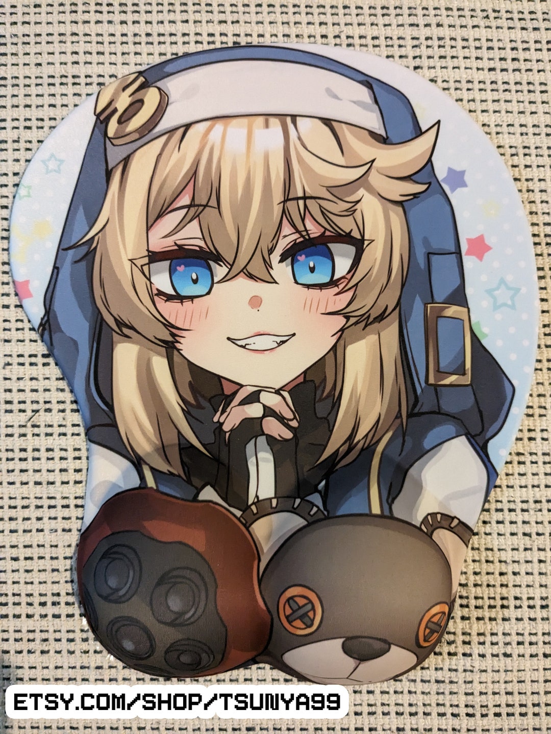 Guilty Gear Strive 3D Oppai Ergonomic Mouse Pad - Etsy