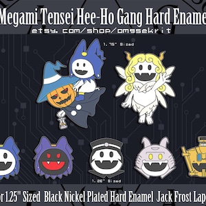 SMT Shin Megami Tensei Persona Jack Frost ,black Frost, Pyro Jack ...