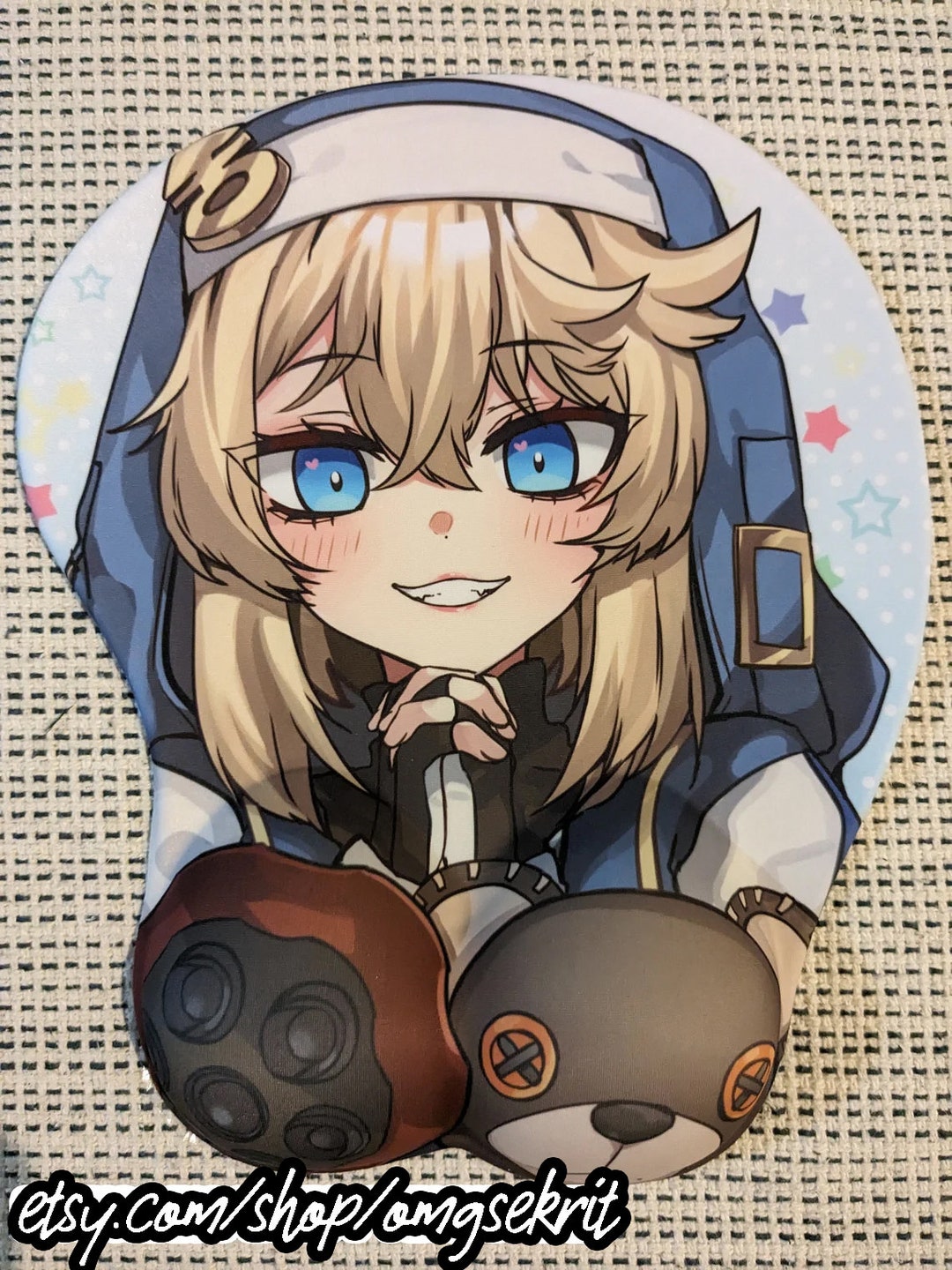 Guilty Gear Strive 3D Oppai Ergonomic Mouse Pad - Etsy