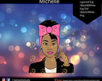 First Lady Svgblack Girl Svgfirst Lady Svg Afro Svg Black - Etsy