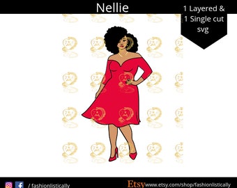 First Lady Svgblack Girl Svgfirst Lady Svg Afro Svg Black - Etsy