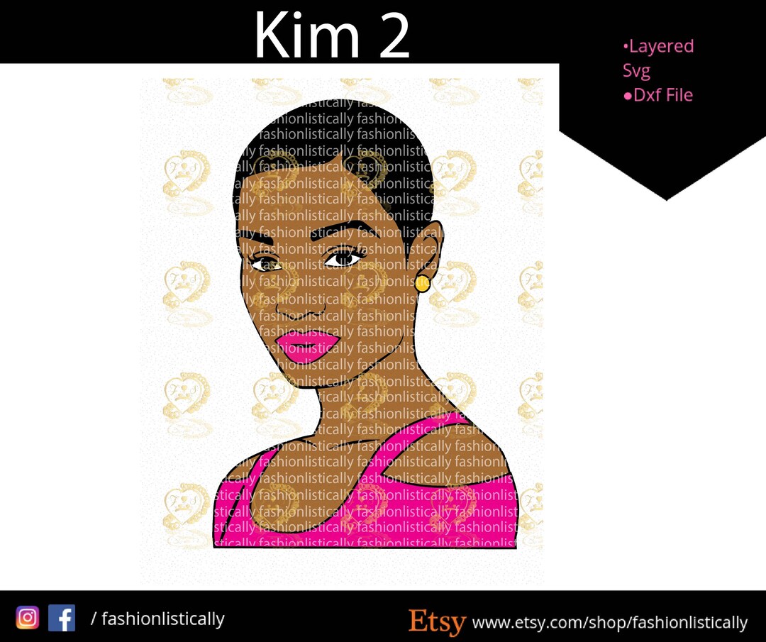 Short Hair Woman Svg Black Girl Svg Afro Svg Afroblady Svg Afro Svg ...