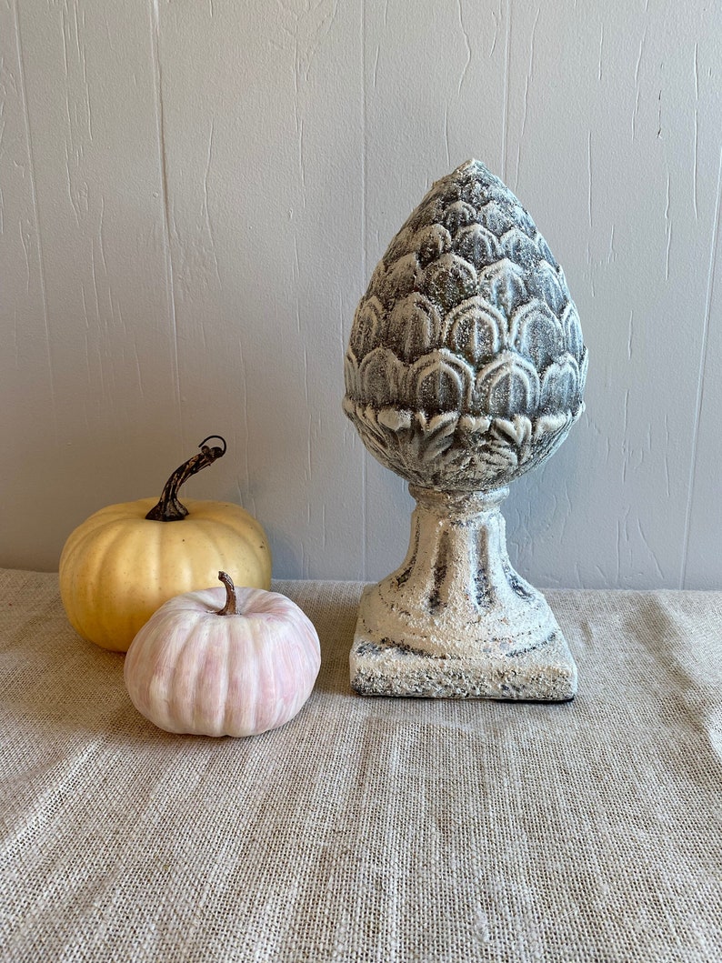 Finial Distressed Cottage Home Decor - Etsy