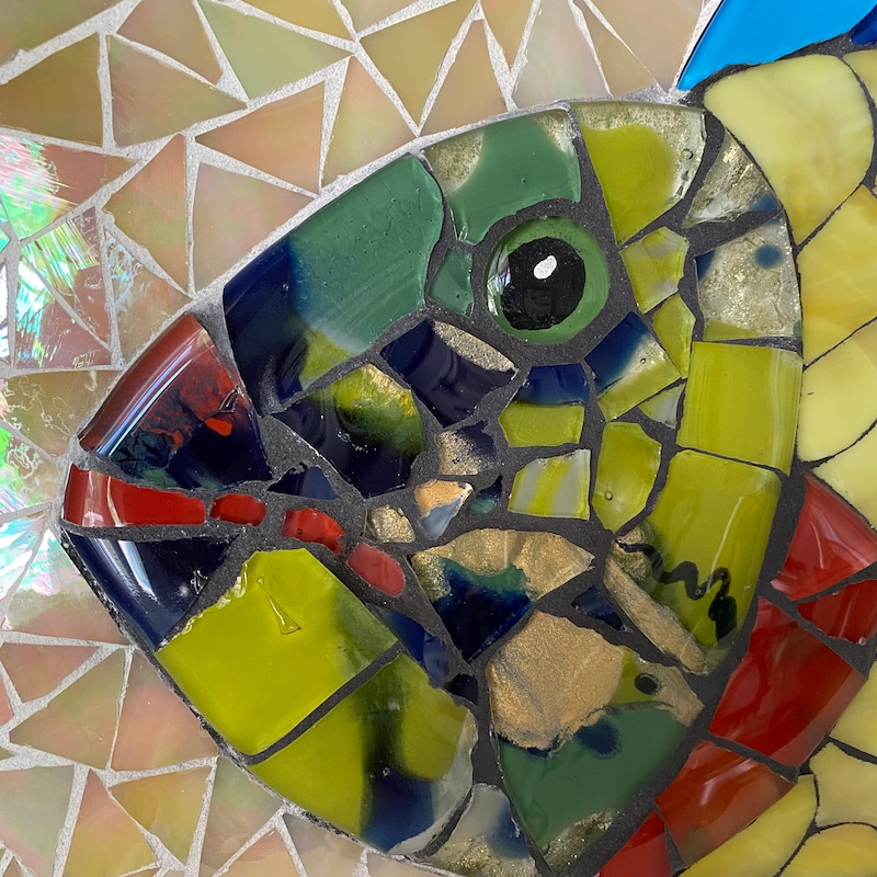 Mosaic Fish - Etsy