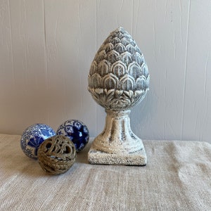 Finial Distressed Cottage Home Decor - Etsy