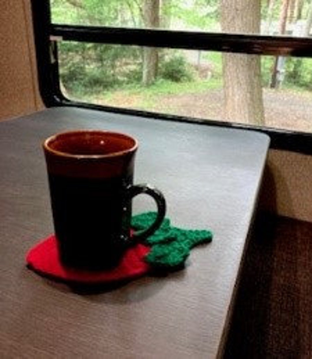 Crochet Strawberry Coaster Pattern: Beginner-friendly (PDF Pattern) - Etsy