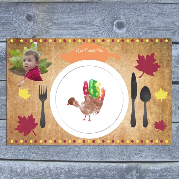 Thanksgiving Placemat - Etsy