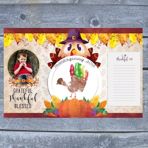 Thanksgiving Placemat - Thanksgiving Craft for Kids - Thanksgiving ...