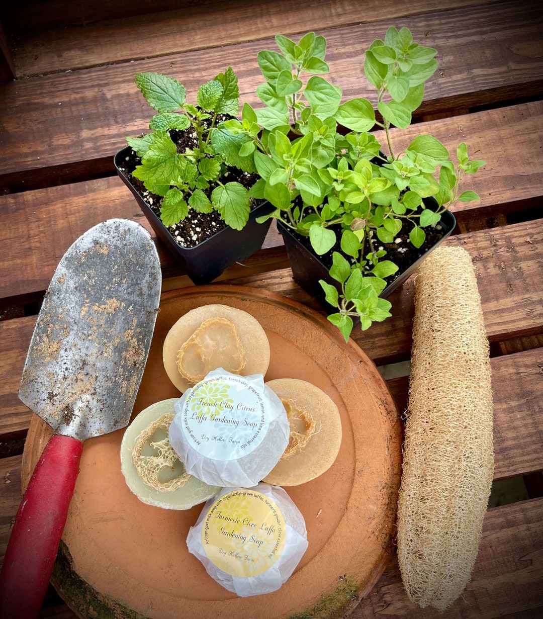Goat Milk & Luffa Gardener's Soaps - Set of 5 - Etsy