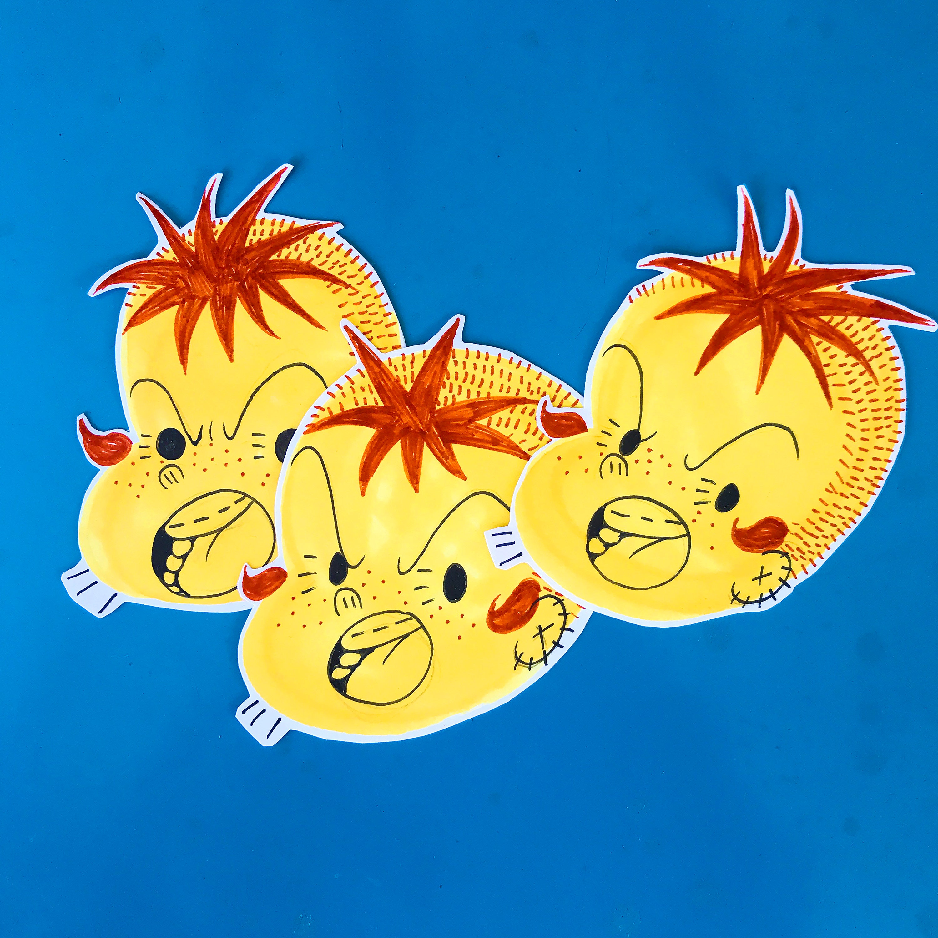 Sheena is a Punk Rocker Hand-drawn Sticker - Etsy