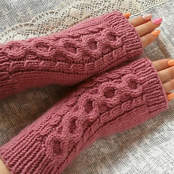 Pink Gloves - Etsy