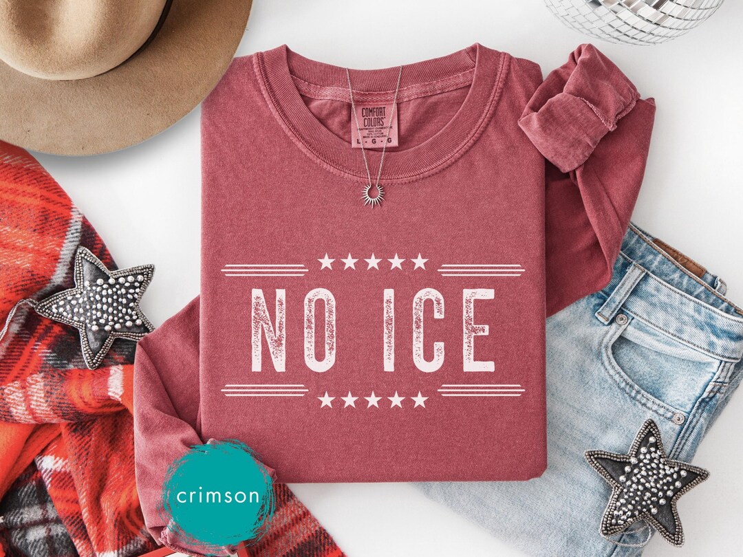 NO ICE Shirt, 4th of July Political Protest Tees, Abolisice Tee, Anti ...