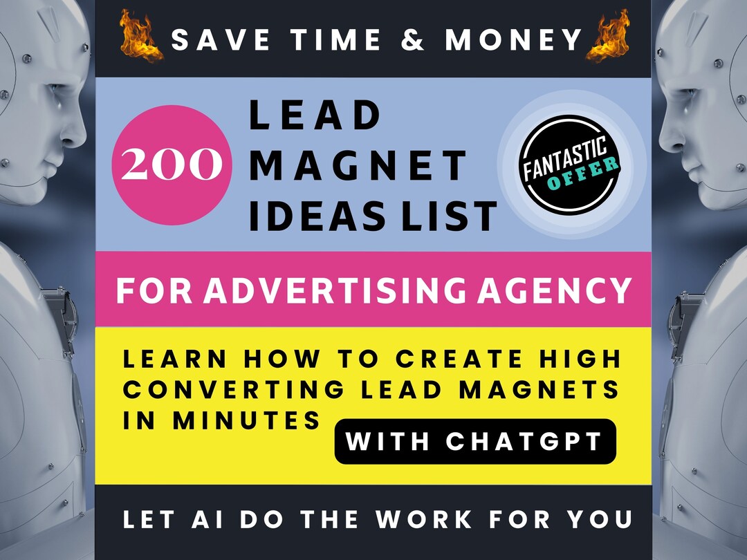 Lead Magnet Ideas for ADVERTISING AGENCY Chatgpt Prompt for Business ...
