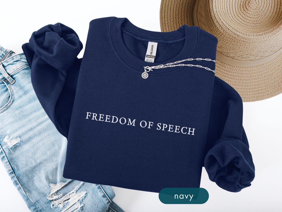 Freedom of Speech, Political Protest Sweatshirts, Activist Apparel ...