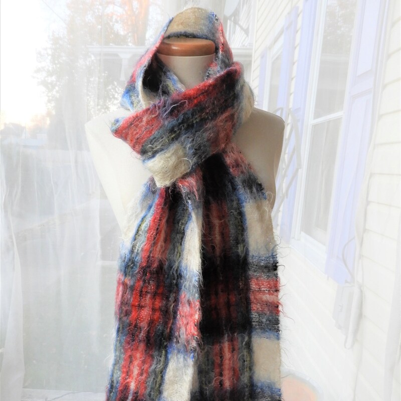 Red White Blue Scarf - Etsy