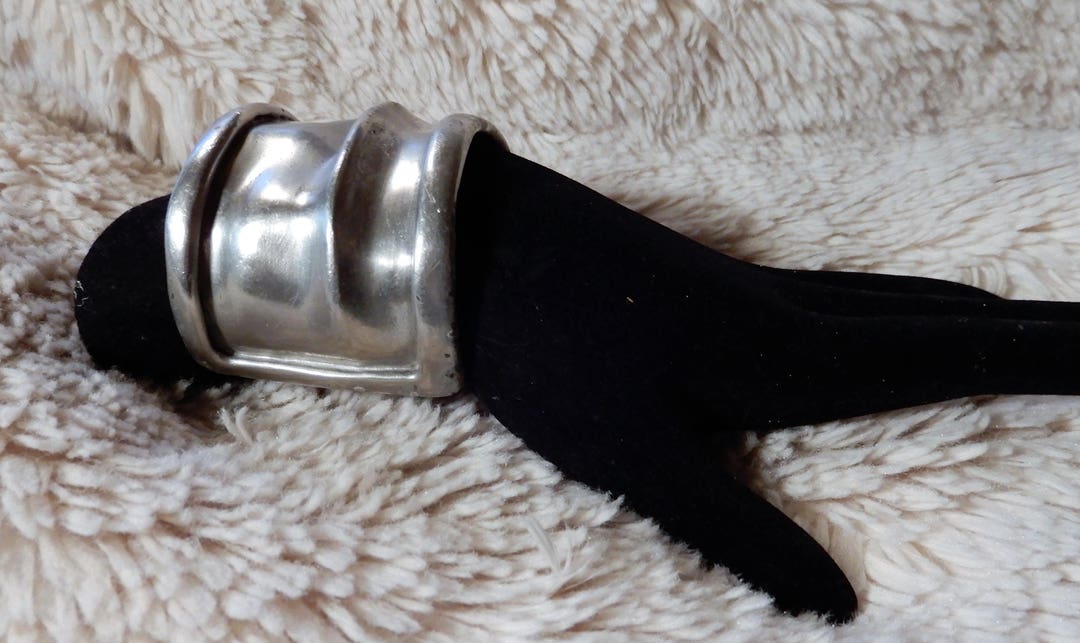 MCM Donald Pywell Brutalist Cuff Bracelet, Original Pewter Bracelet ...