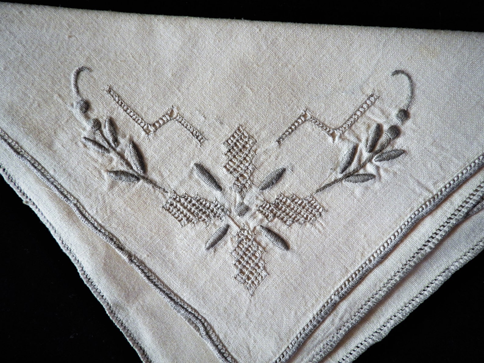 Vintage Off-white Napkins Set of 6 Formal Napkins - Etsy