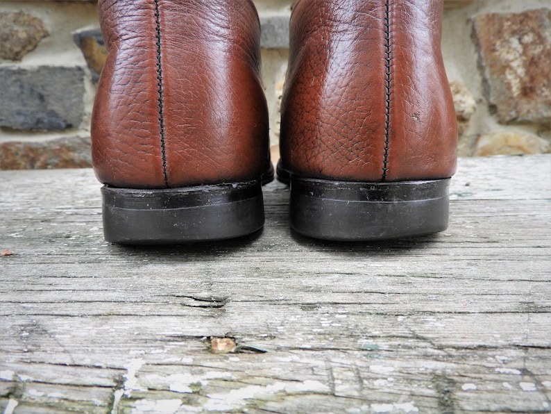 Rare Vtg Mens Biltrite Side Buckle Shoes Mens Brown Leather - Etsy