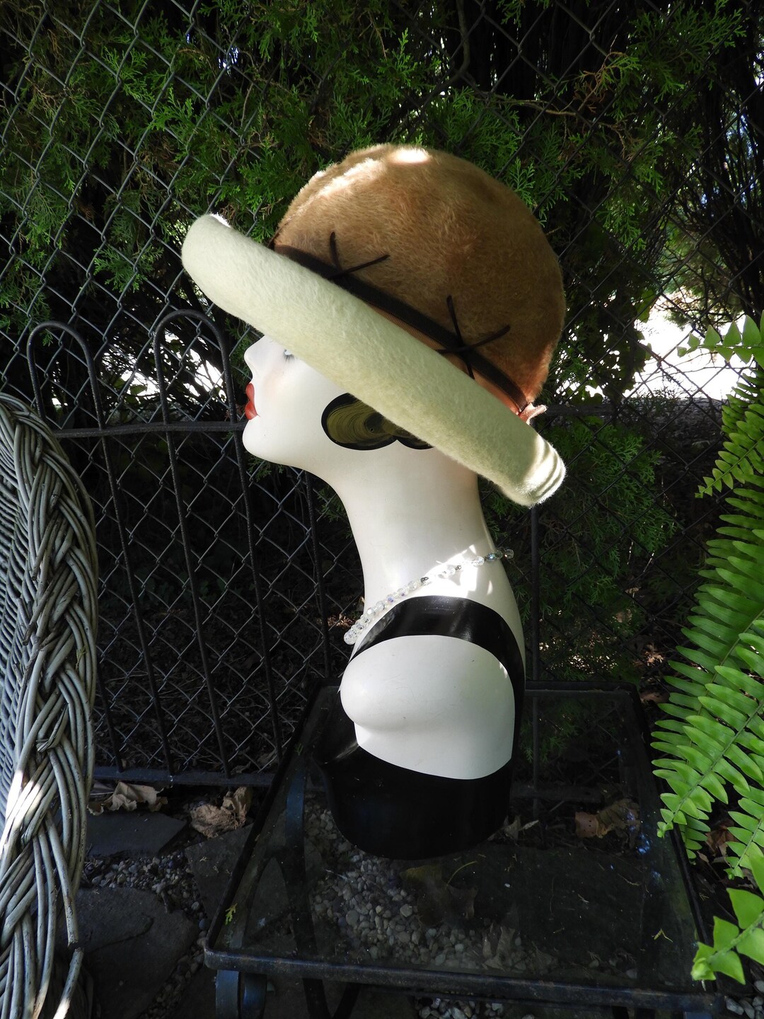 Vtg Mod Brown Mohair Bowler Hat|vtg 1970's Bellini Tan Wool Hat|ladies ...