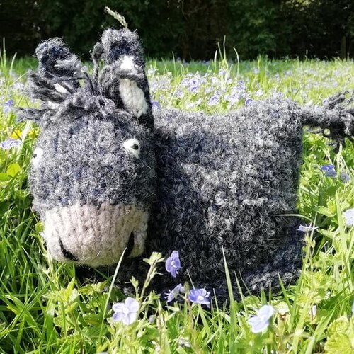 Donkey Hand Knitted Tea Cosy - Etsy