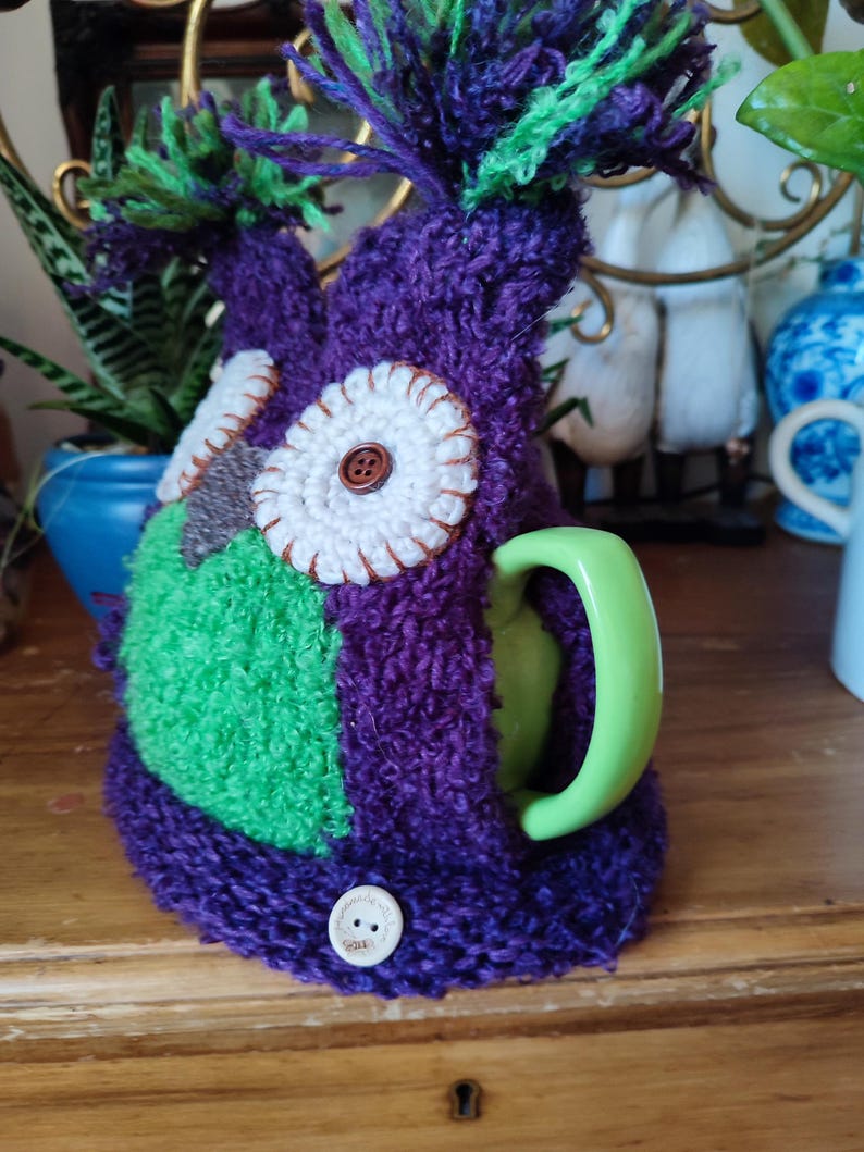 Hand Knitted Tea Cosy - Owl - Etsy