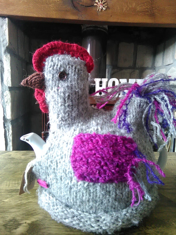 Cozies Chicken tea pot cozy Drinkware Home & Living etna.com.pe