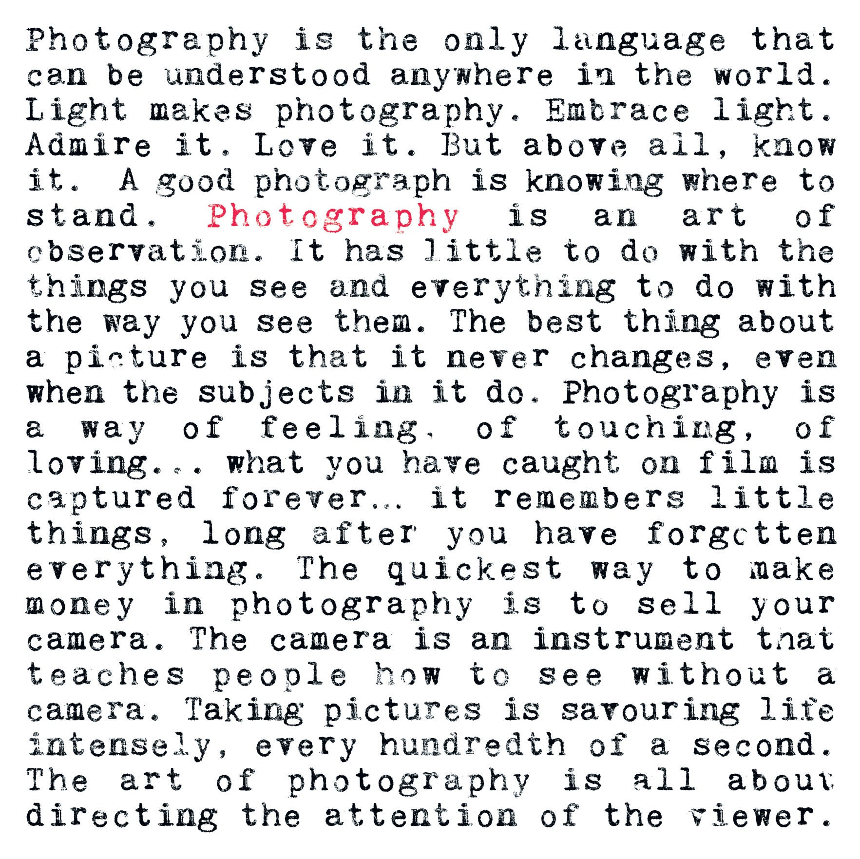 Photography Card for Photographers GC683 - Etsy UK