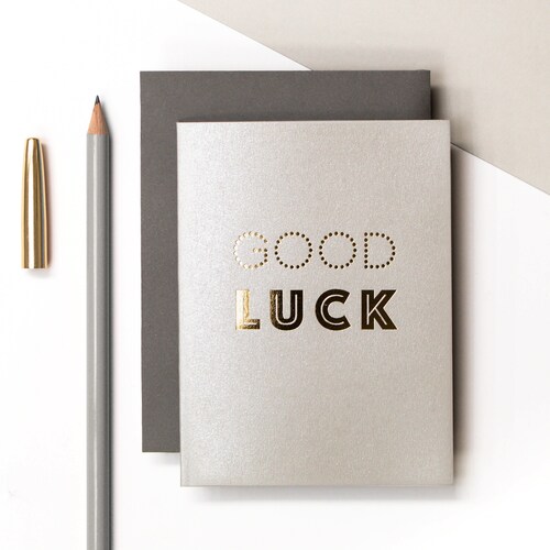 Wonderful Things Good Luck Card - Etsy