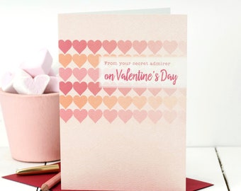 Secret Admirer Card | Etsy