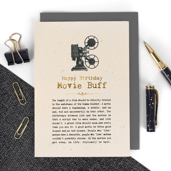 Movie Quote Card - Etsy