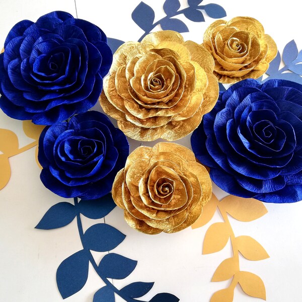 Royal Blue Paper - Etsy