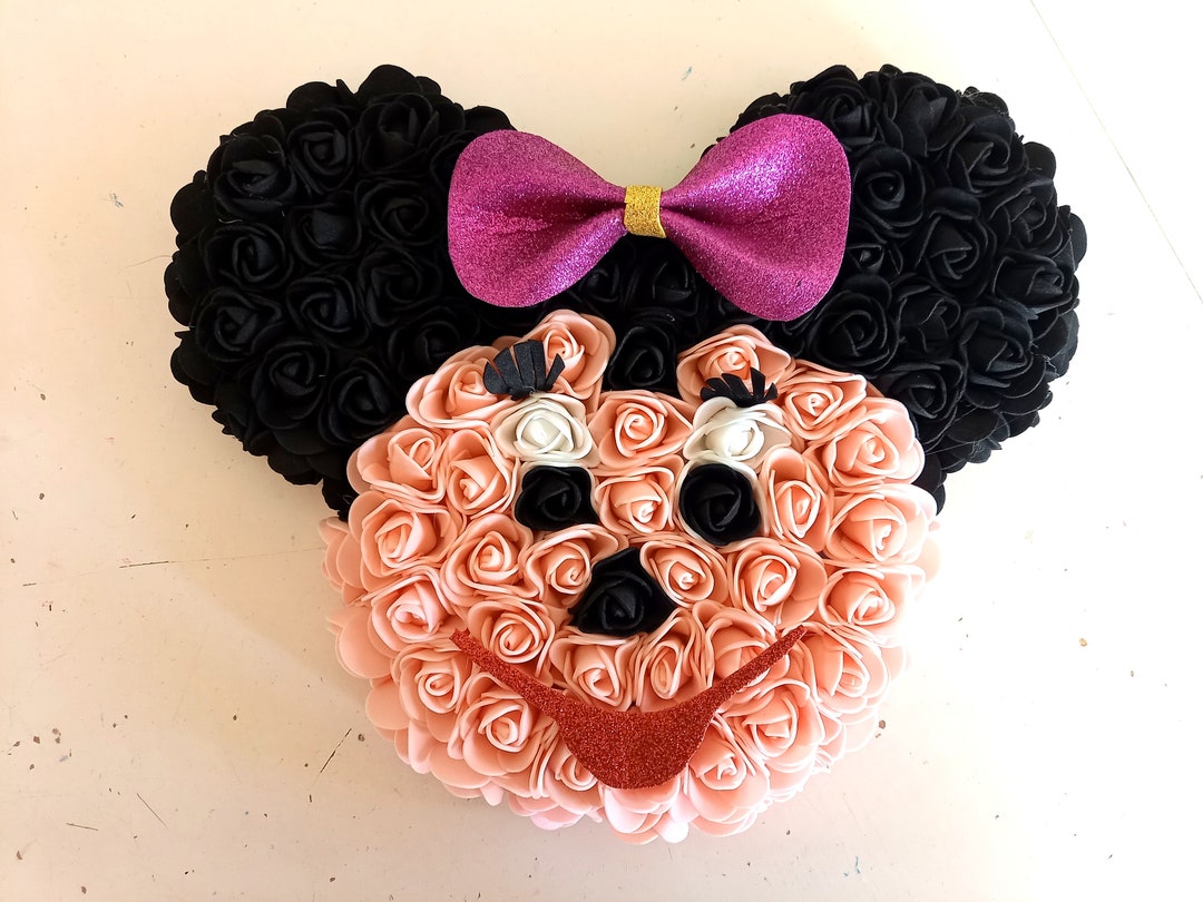 Minnie Rose Bear, Mouse Flower, Gift for Girlfriend, Teen Girls ...