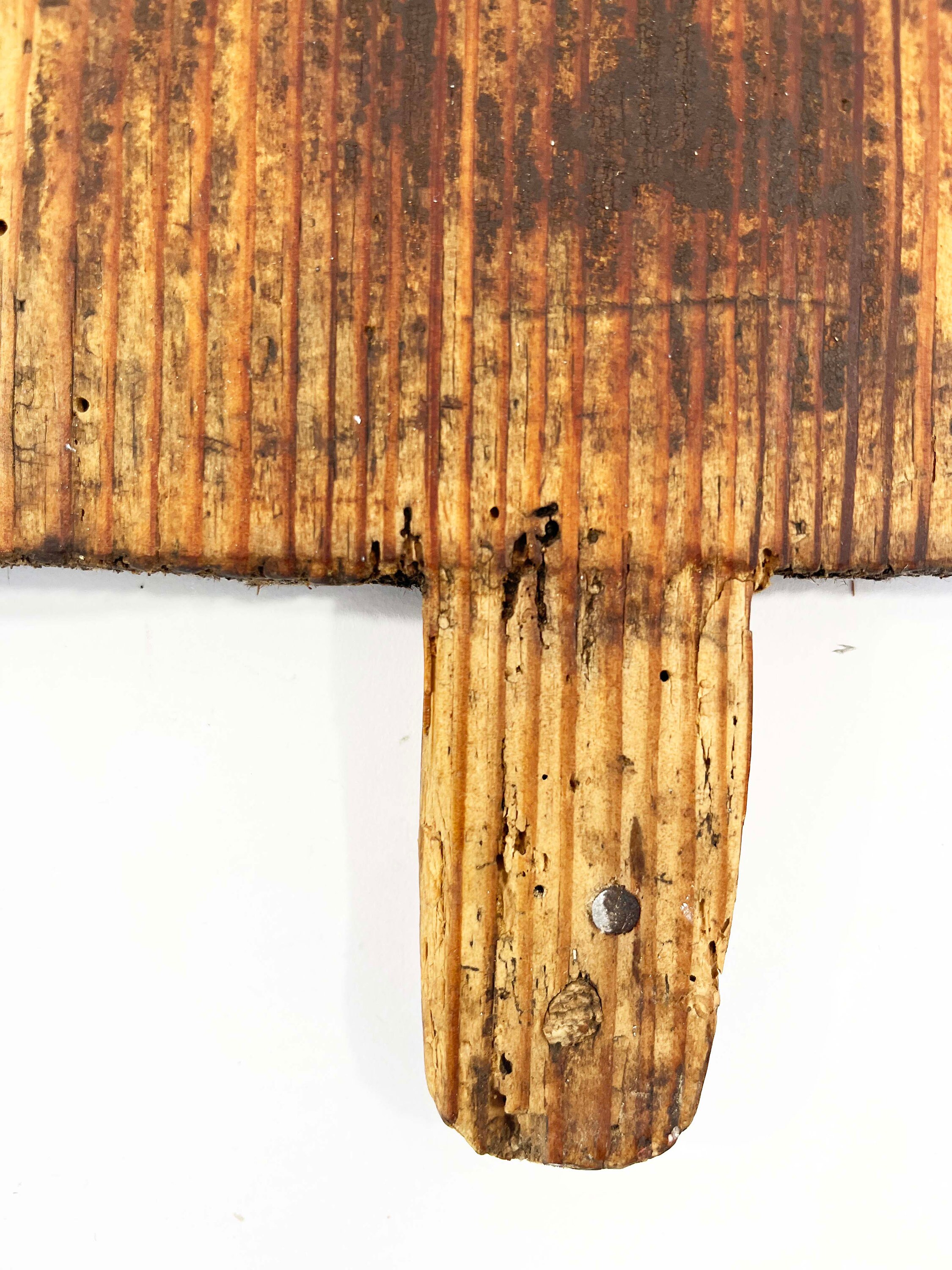 Antique Primitive Peasant Chair, Backrest, Headboard, Rustic Chair ...