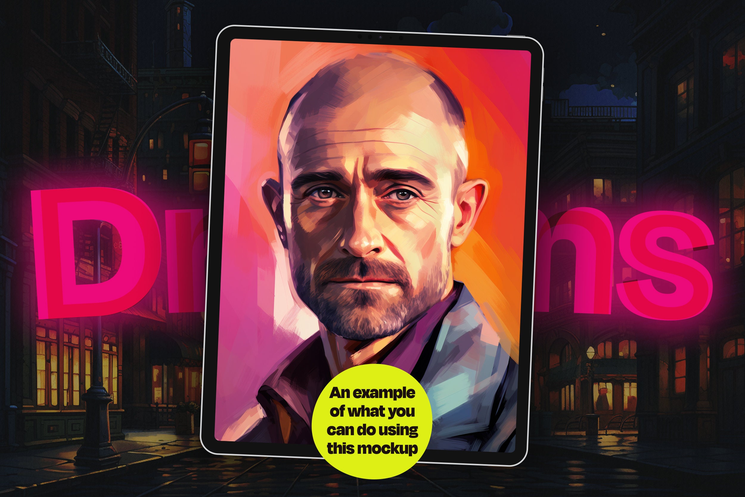 IPad Pro Holded in Hands Minimal Mockup. Photoshop .psd - Etsy